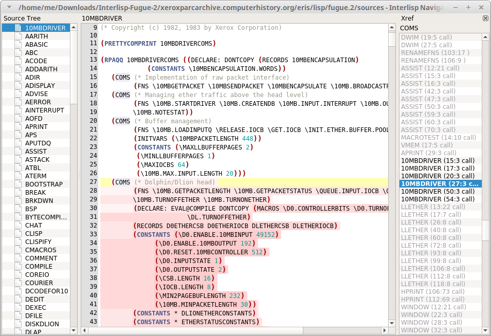 Github Rochus Keller Interlisp Tools To Analyze Interlisp Source Code To Support Vm